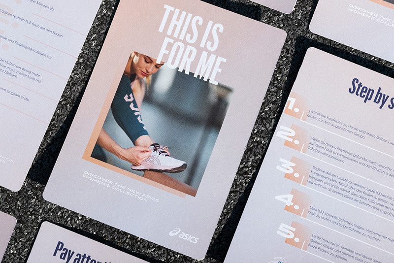 upstruct • graphic design studio Asics Gift Box Design by studio_upstruct