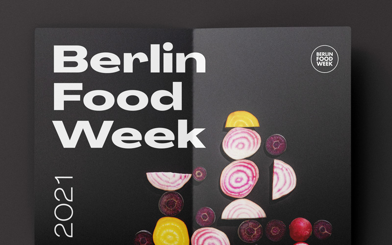 upstruct • graphic design studio Berlin Food Week 2021 festival design ...